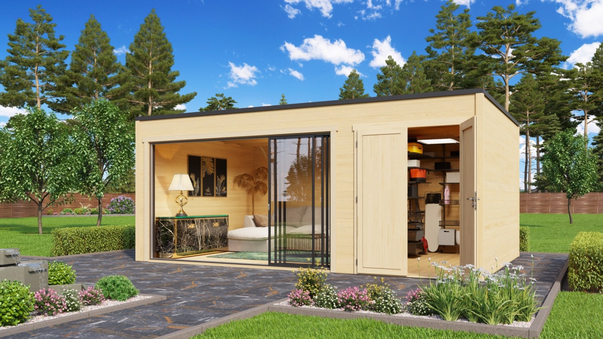 Garden house Q-Bic ALU 70 H