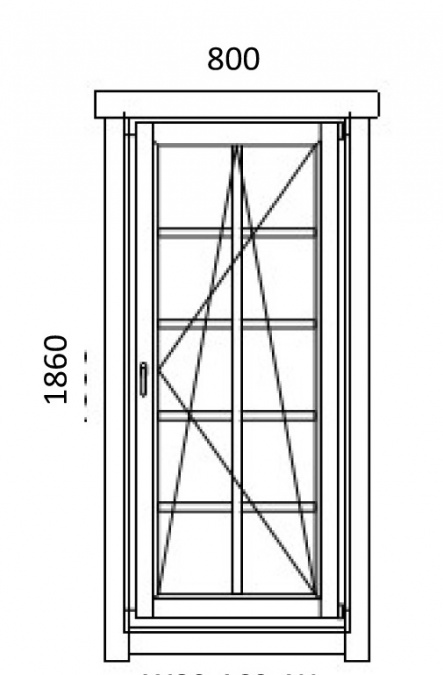 Turn/tilt Single Window (Double Glazed) | 186 x 80 cm