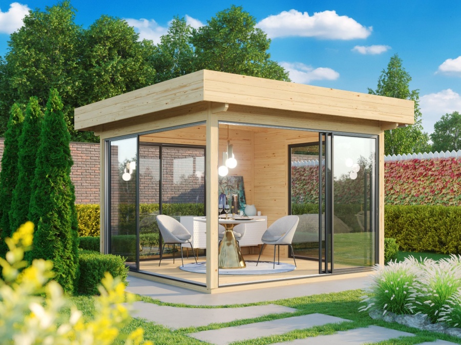 Glass Pavilion 44 B | 3.8 x 3.8m (12'6" x 12'6")