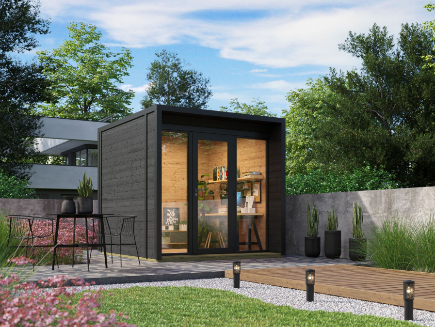 Astel Garden Black Office Box S | 5.71m2 | 2.8 x 2.5m