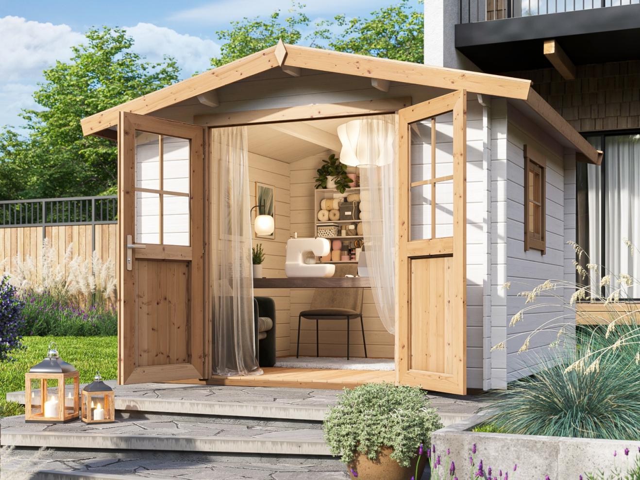 Wooden sheds store