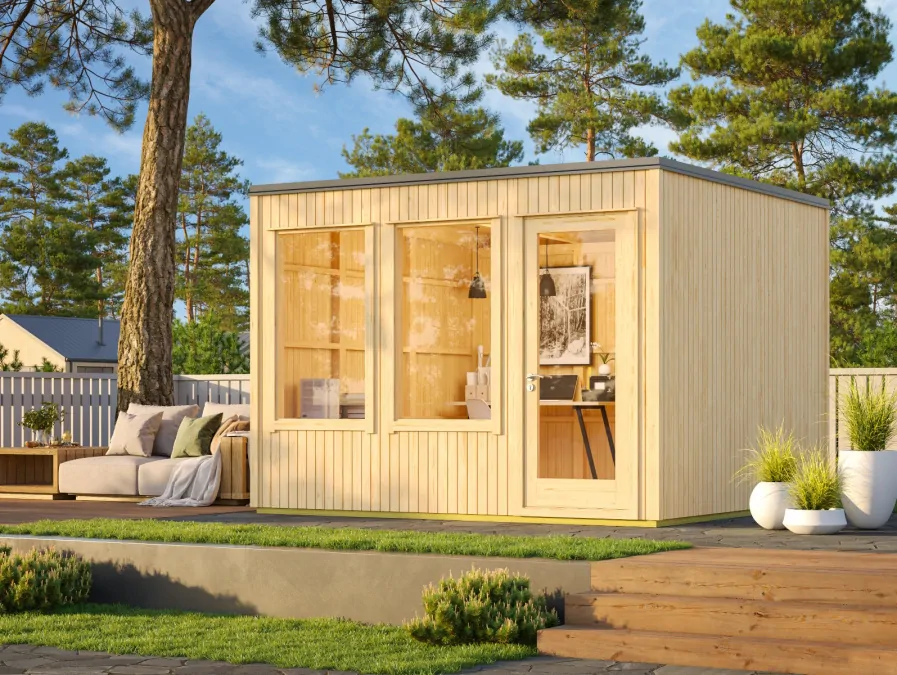 The Cube House Fiberglass Panels